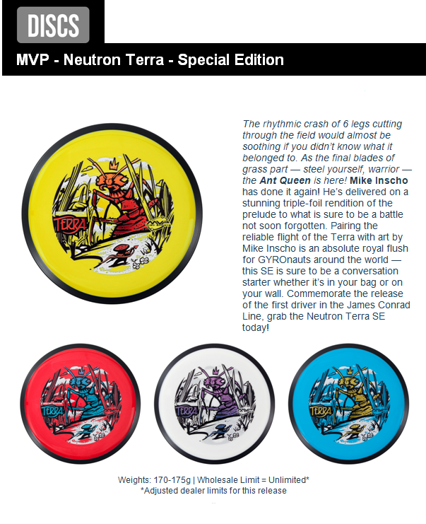 Special Edition Neutron Terra – The Disc Golf Experience